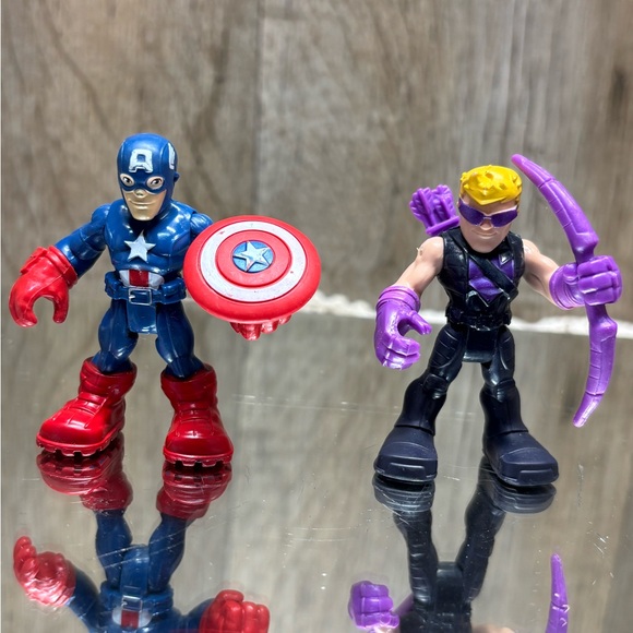 Marvel | Toys | Marvel Super Hero Captain America Hawkeye Mini 25 ...
